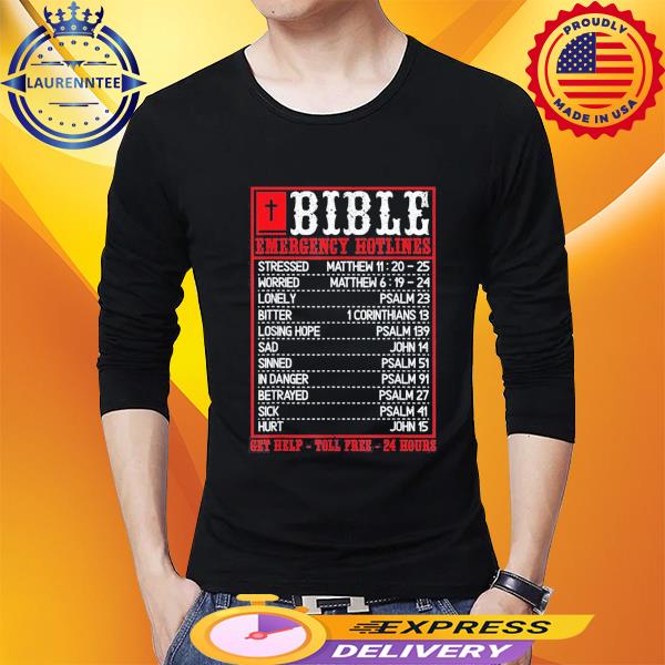Official Bible Emergency Hotline Christian Bible Verses Scriptures 2022 ...