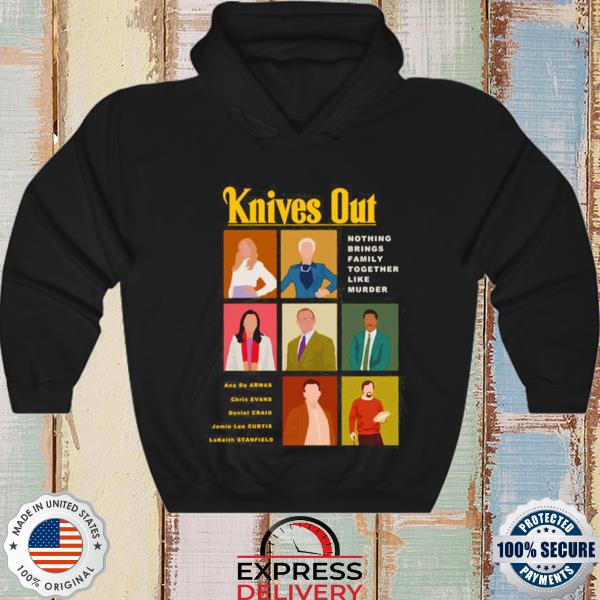 Official needed Gifts Knives Out Poster Design With Butcher Bloody ...