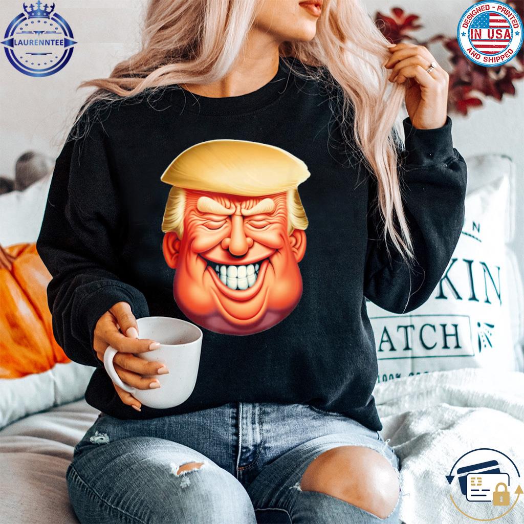 Premium Donald Trump cartoon shirt, hoodie, sweater, long sleeve and ...