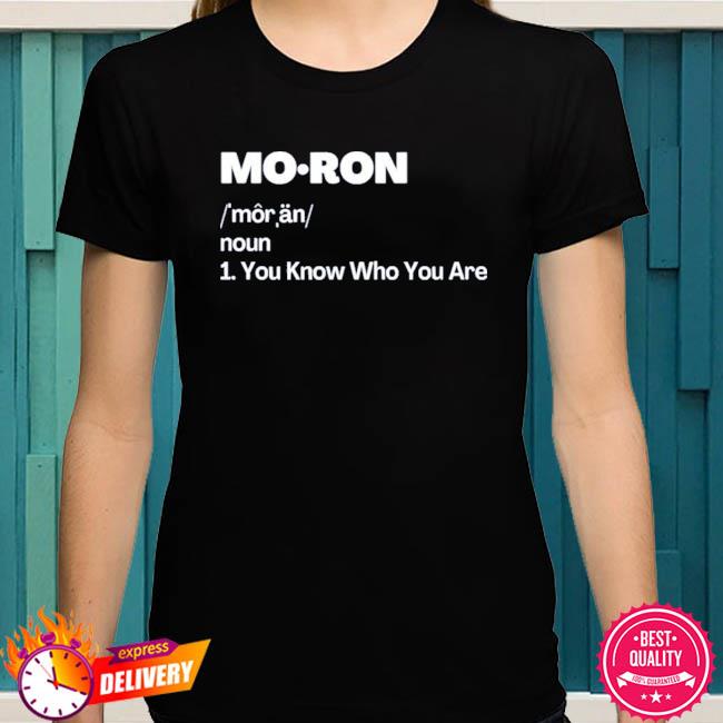 Moron definition kevin mccarthy shirt, hoodie, sweater, long sleeve and ...