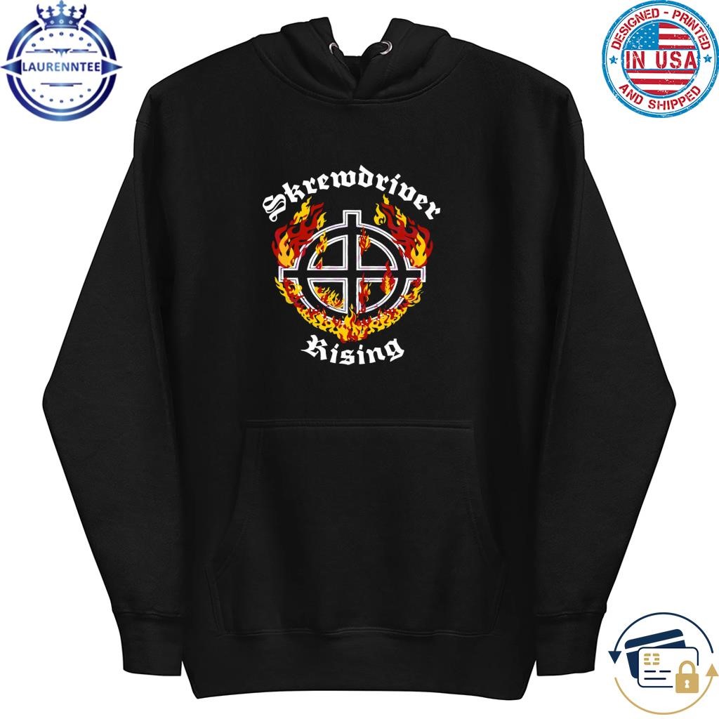 The skrewdriver rising rock against communism shirt, hoodie, sweater ...