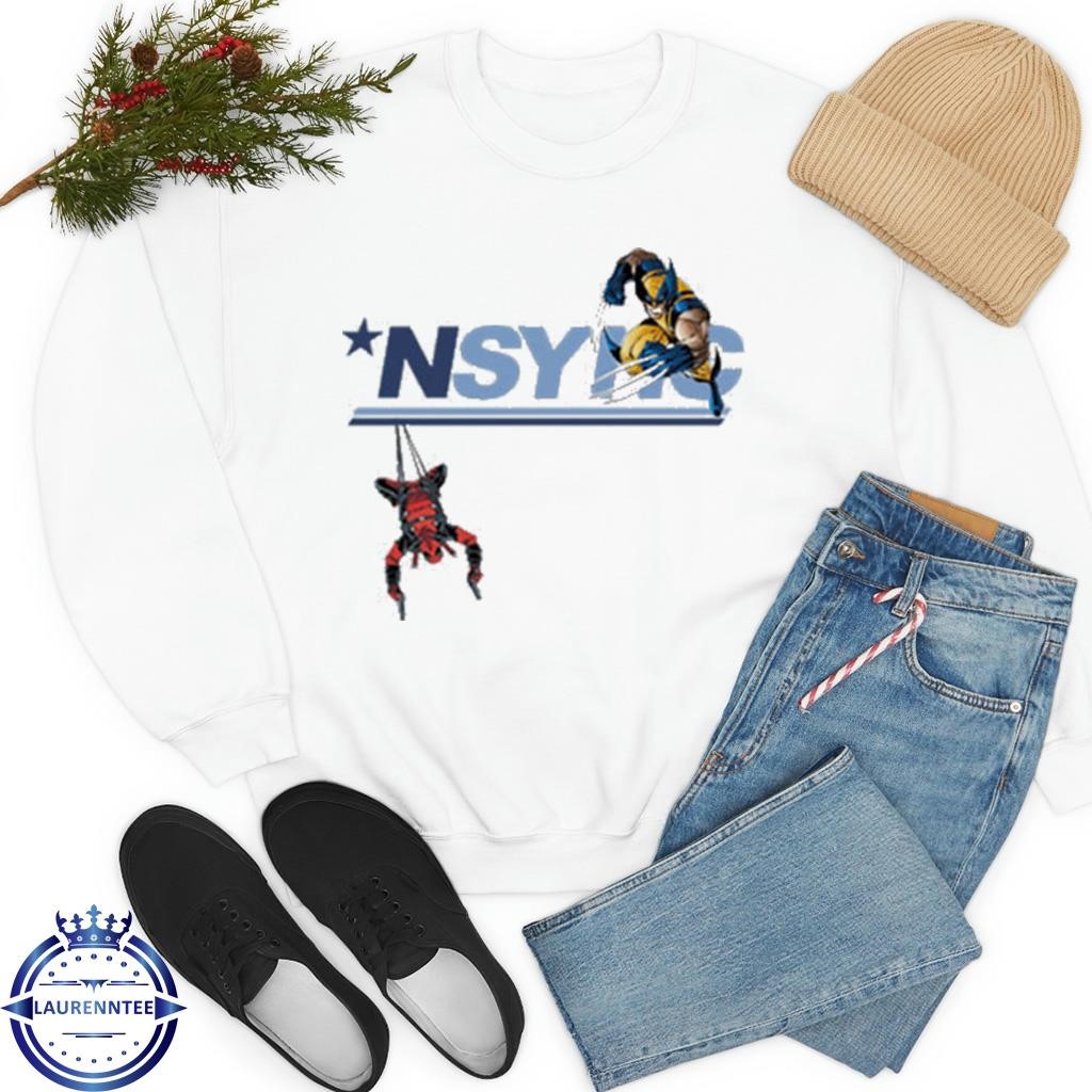 Nsync deadpool wolverine shirt, hoodie, sweater, long sleeve and tank top