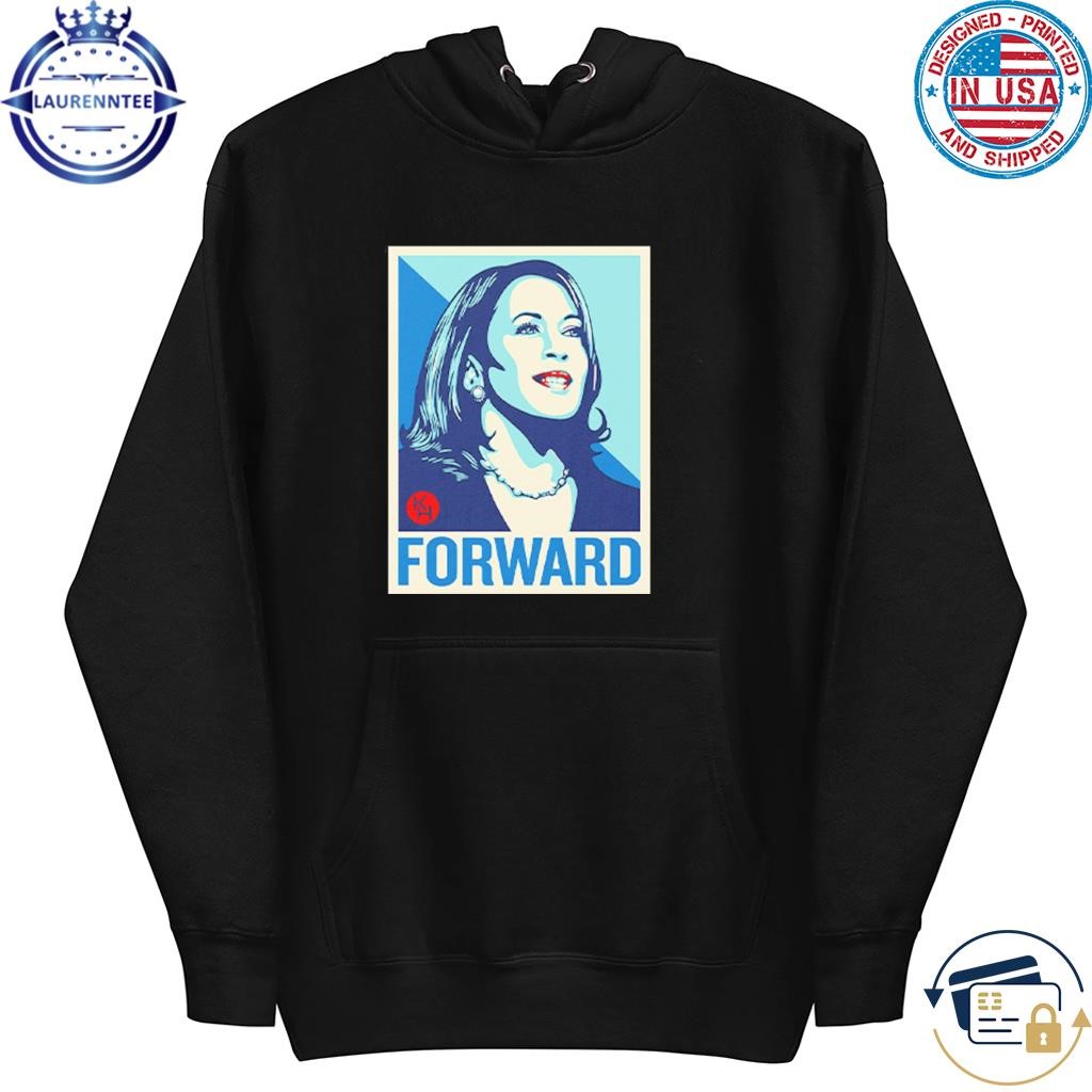 Shepard fairey unveils kamala harris 'forward' poster shirt, hoodie ...