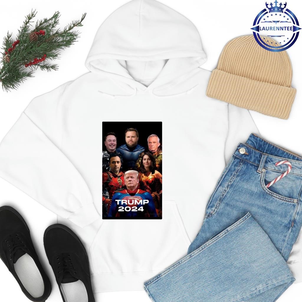 Official Trump vance rfk jr musk and gabbard superheroes Trump 2024 ...