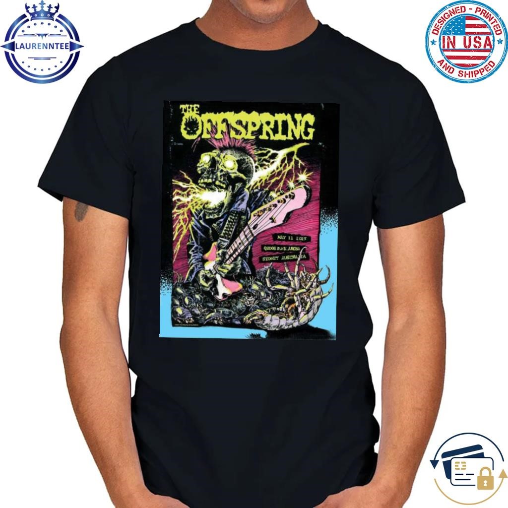 The Offspring Sydney Australia 2025 Venue Poster At Qudos Bank Arena On ...